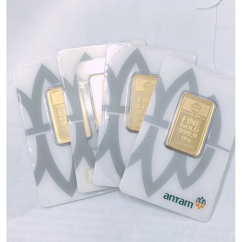 Jual Logam Mulia LM Antam Press 10 GR (Gram) | Shopee Indonesia