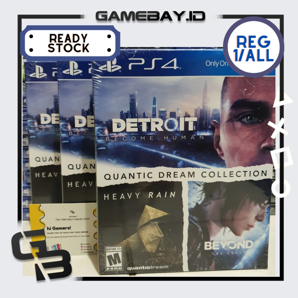 Jual PS4 Quantic Dream Collection Detroit , Heavy Rain , Beyond ( 3 in ...