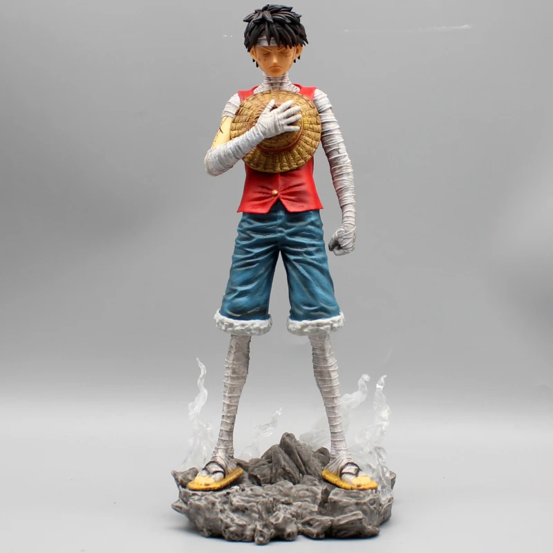 Jual One Piece Action Figure GK Luffy Mourn after Ace Died | Shopee ...