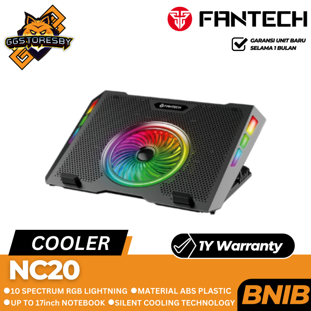 Jual FANTECH NC20 COOLING PAD | Shopee Indonesia