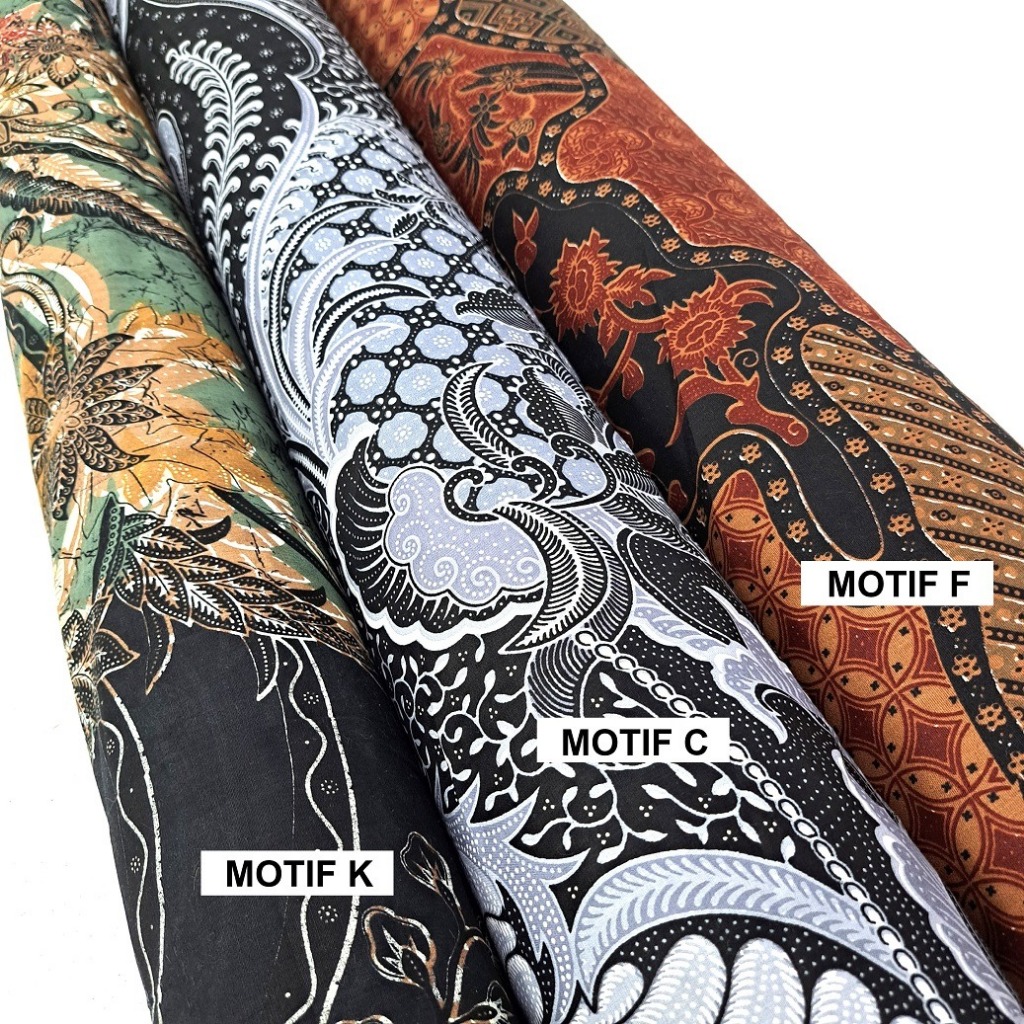 Jual Kain Batik / Kain Batik Katun Kayla Motif Mix 3 (Per 0.5 Meter ...