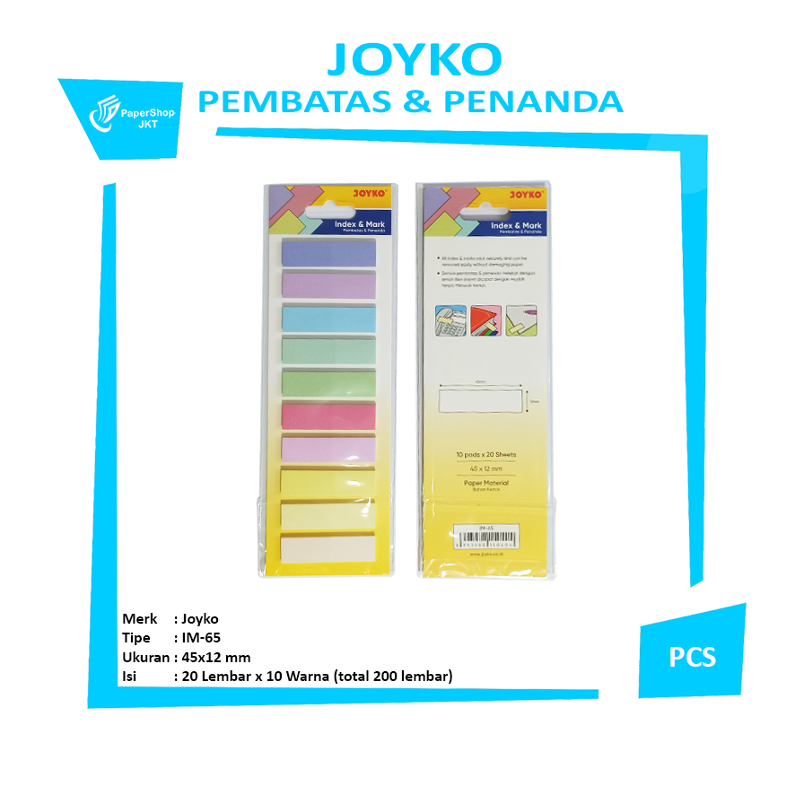 Jual Joyko - Index & Memo IM-65 - Pcs | Shopee Indonesia