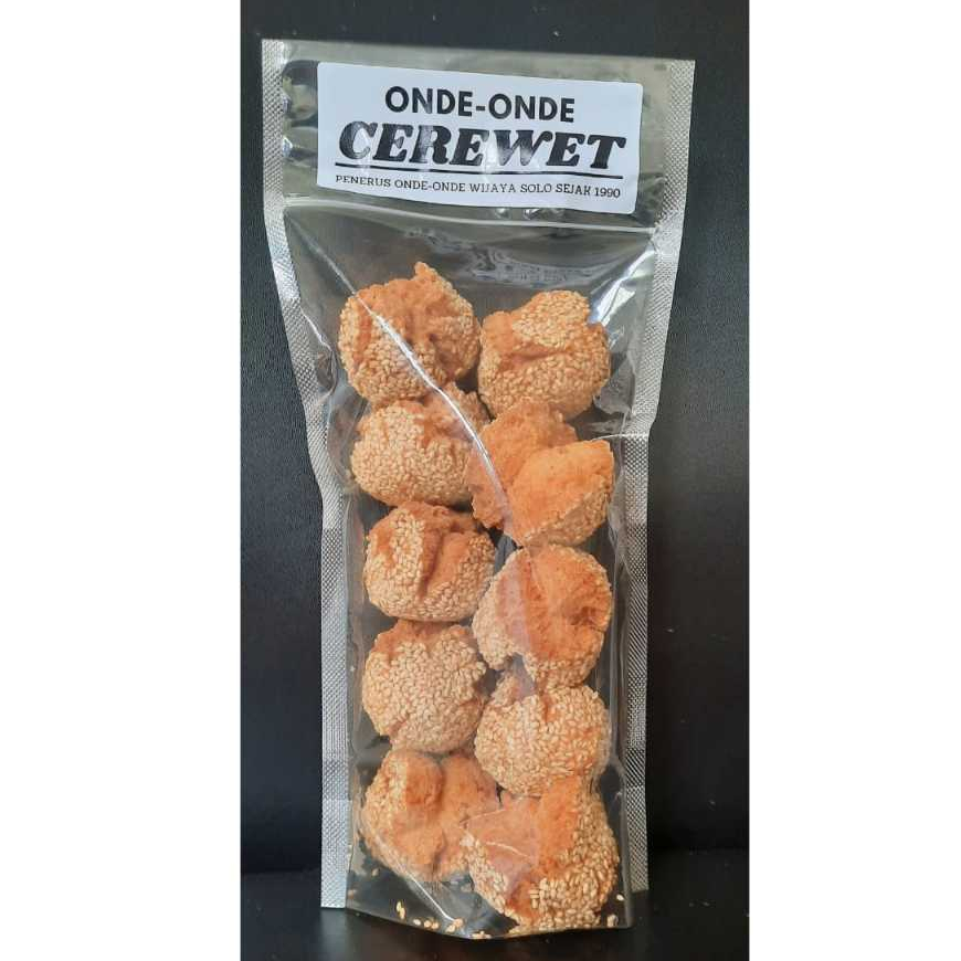 Jual Onde onde Wijen Cerewet Roti Ketawa Snack Jajan Pasar Khas Solo ...