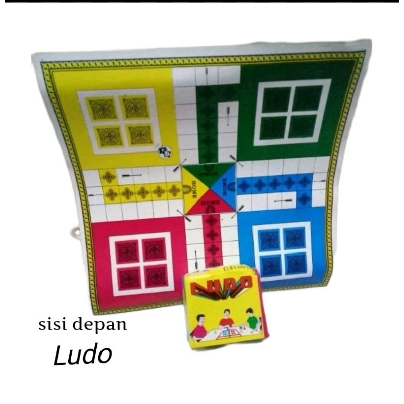 Jual Permainan LUDO atau ular tangga / Harga perlusin/ isi 12 kotak ...
