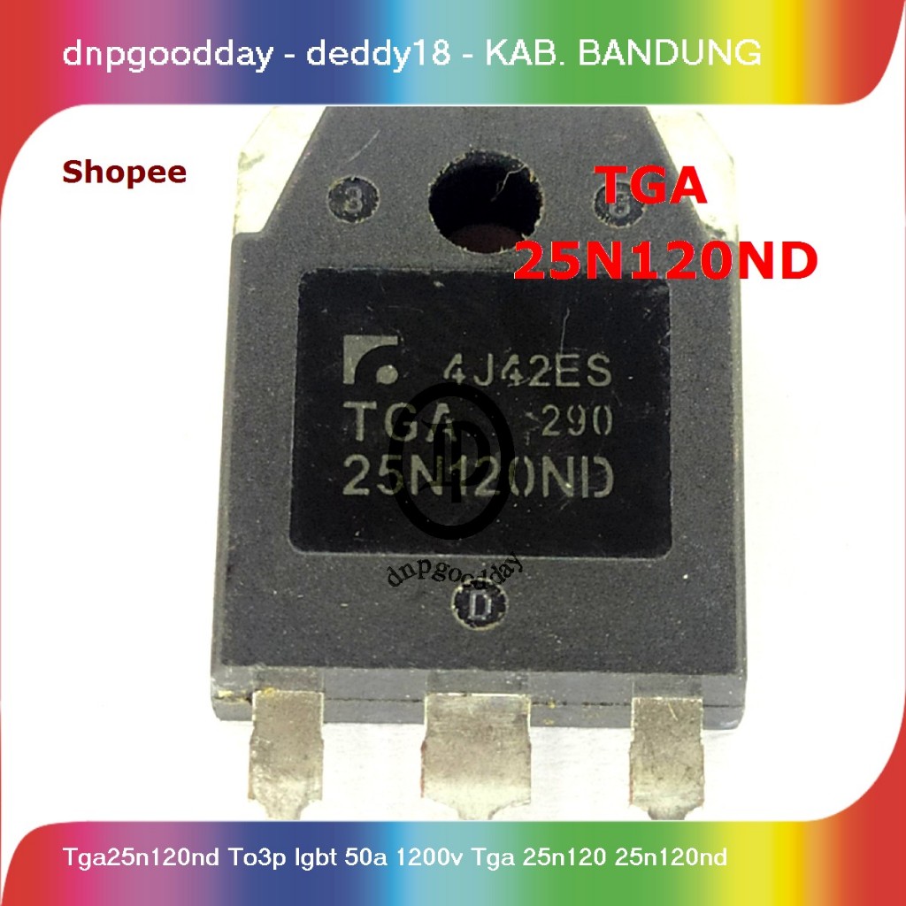 Jual tga25n120nd to3p igbt 50a 1200v tga 25n120 25n120nd | Shopee Indonesia