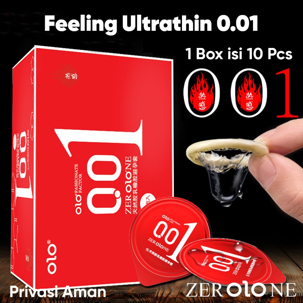 Jual Condom OLO 001 kondom Dengan 3 Sensasi Bahan Latex Natural Ultra Tipis ORIGINAL Privasi ...