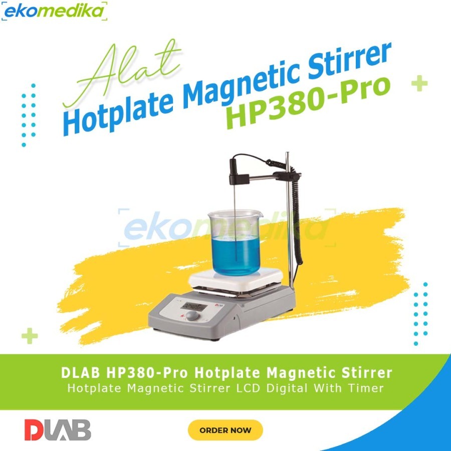 Jual Magnetic Hotplate Stirrer DLAB Model : MS-H280-Pro Alat ...