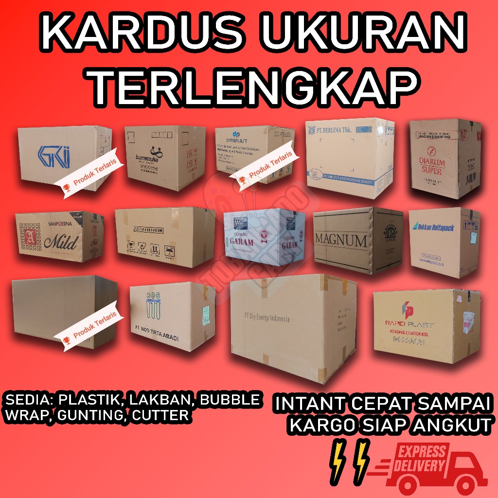 Jual Kardus Packing Besar Jumbo Bekas Pindahan Packaging Dus Tebal Box Pengiriman Kotak ...