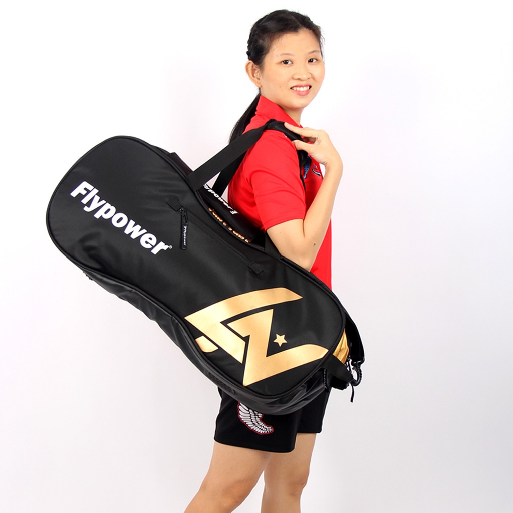 Jual Flypower Rio Gold G2 Ovale Tas Badminton Black Liliyana Natsir ...