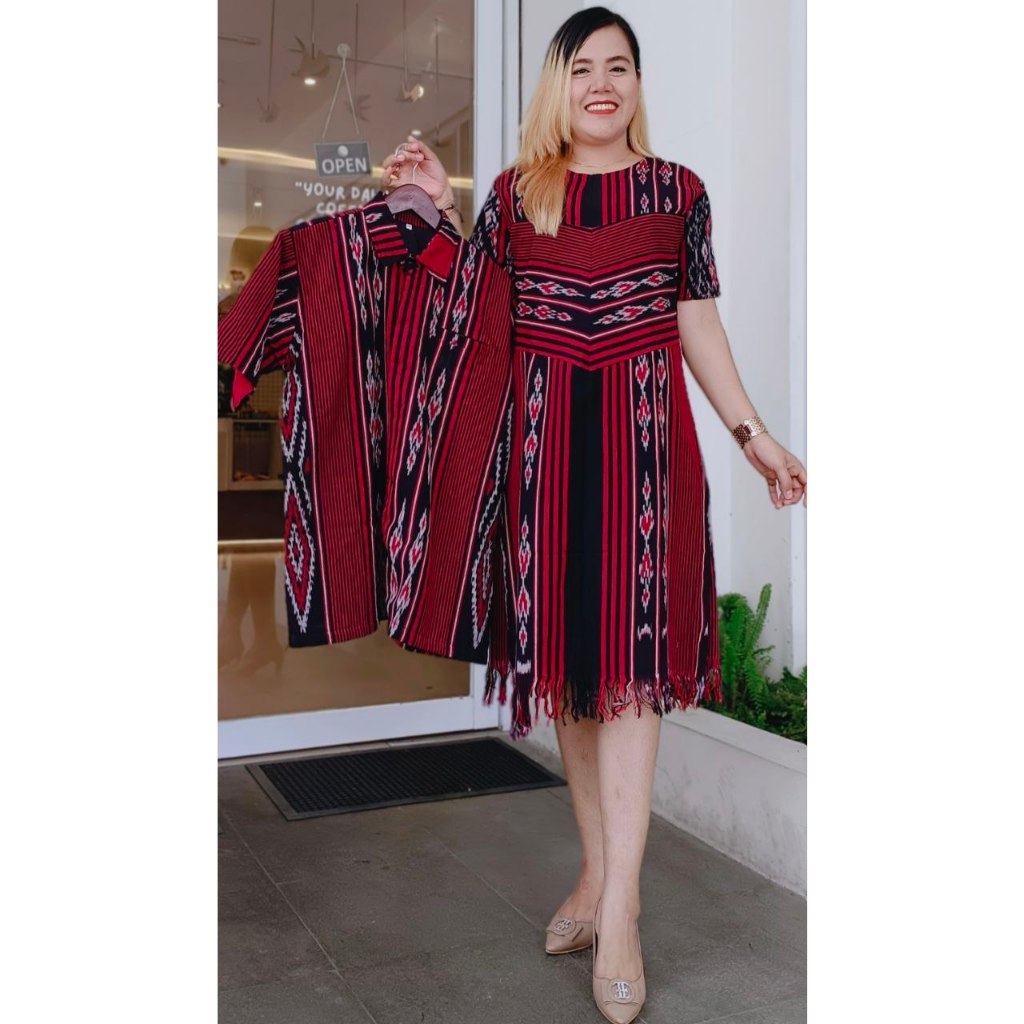 Jual COUPLE BATIK TUNIK DRESS JEPARA TEBAL PREMIUM YENI BAGARIANG - BAHAN TEBAL JAHITAN BUTIK ...