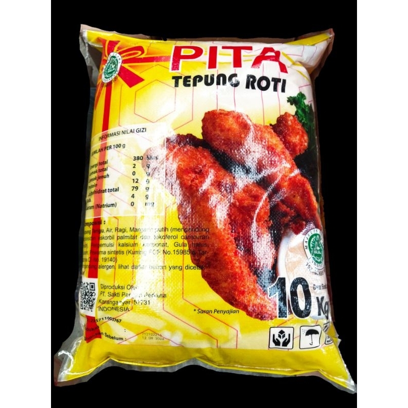 Jual tepung panir pita / tepung roti isi 10 kg | Shopee Indonesia