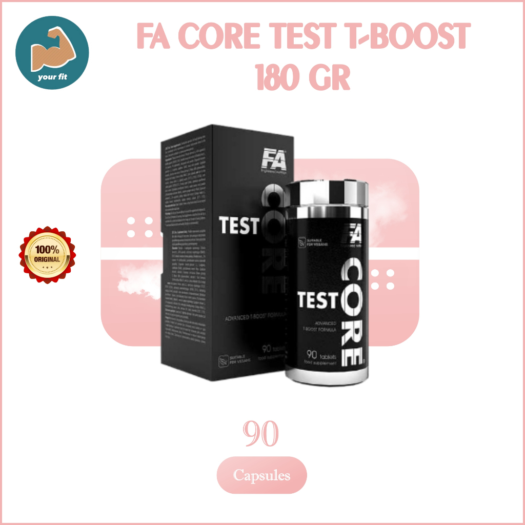 Jual FA CORE TEST TESTO BOOSTER 90 TABLET PREMIUM TESTOTERONE BOOSTER ...