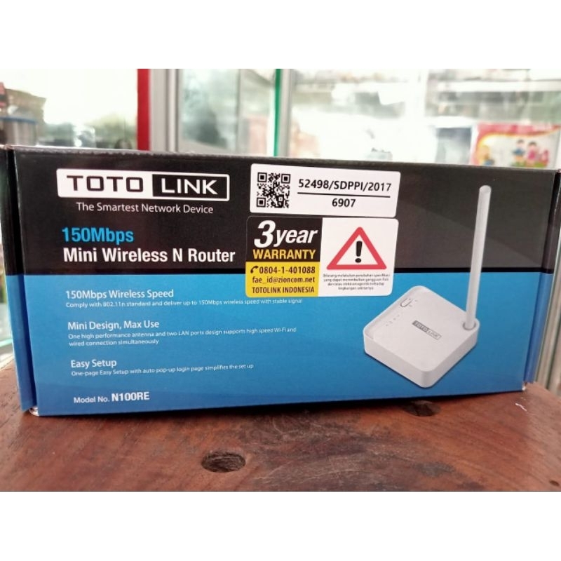 Jual TOTOLINK N100RE 150Mbps Wireless N Router | Shopee Indonesia