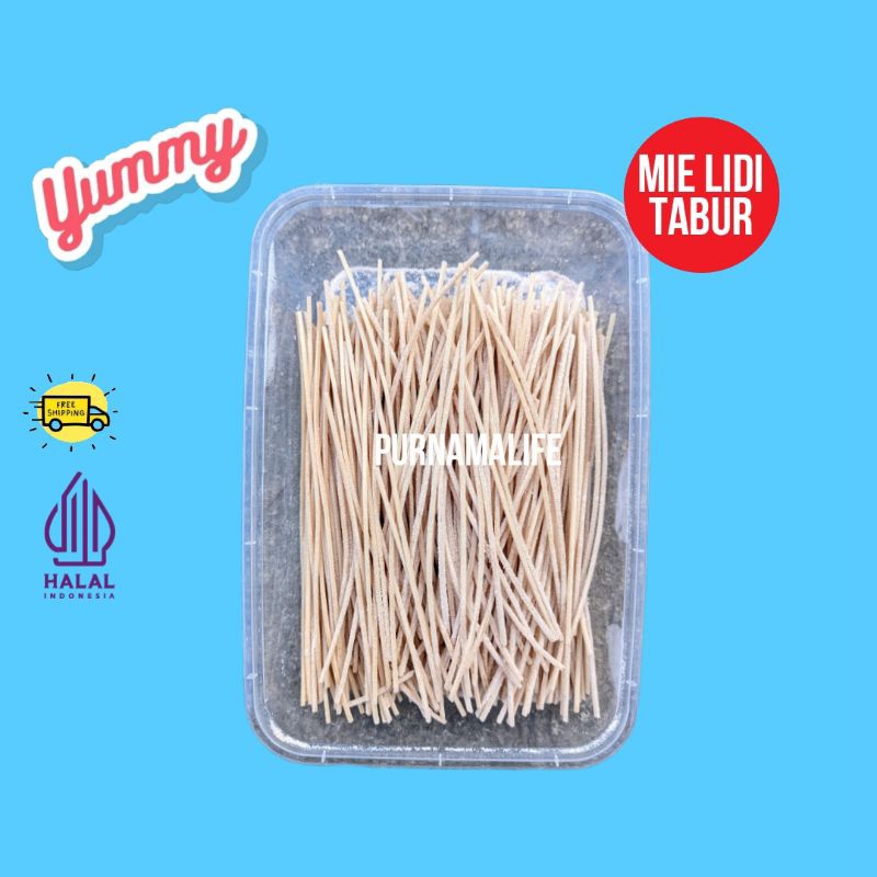 Jual [PREMIUM] MIE LIDI COKLAT LUMER RASA COKLAT PREMIUM KEMASAN BOX ...