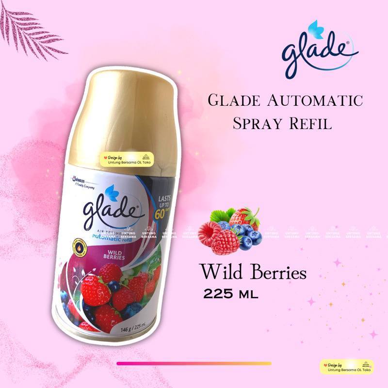 Jual glade automatic spray wild berries 225ml | Shopee Indonesia