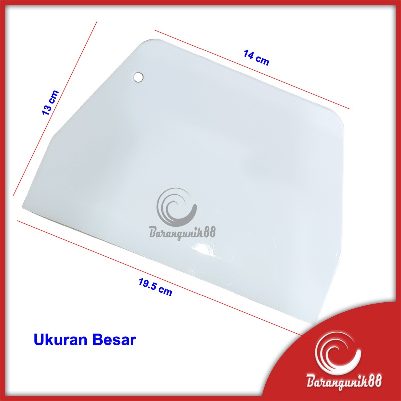 Jual [Besar] Scraper Adonan Kue Pemotong Adonan Roti Dough Cutter ...