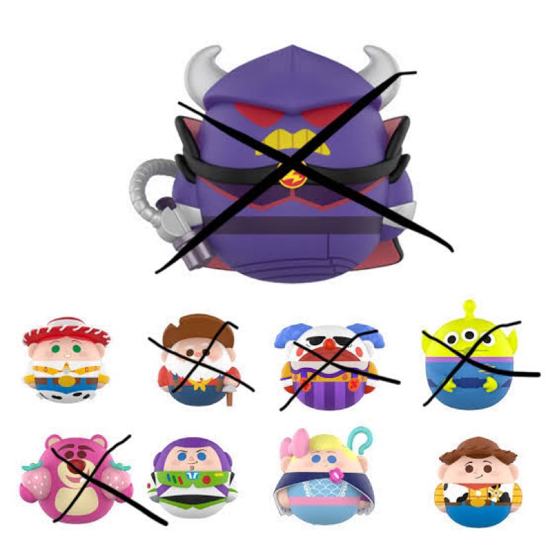 Jual Miniso x Disney Pixar Toy Story Rolling Ball Series | figure toy ...