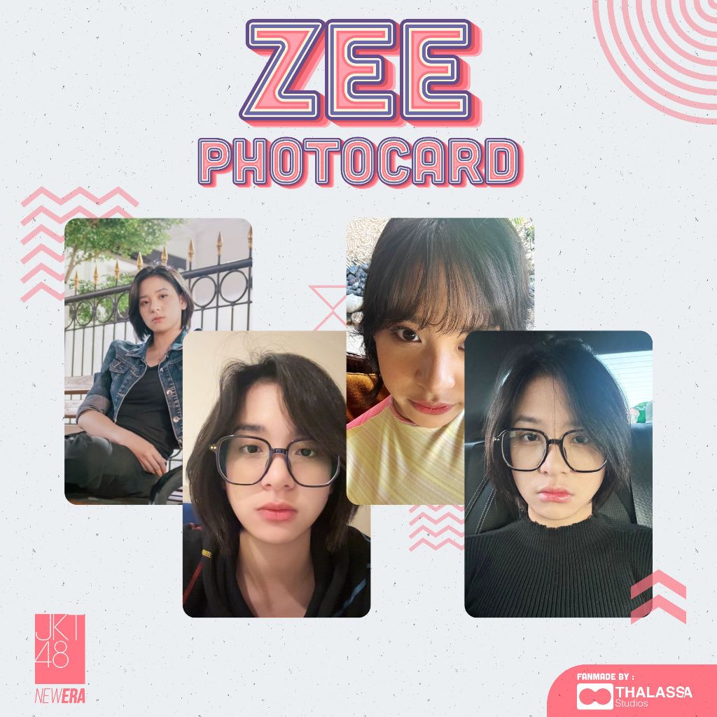 Jual Photocard Zee Azizi Asadel JKT48 V2 PC Photopack Selca Unofficial ...