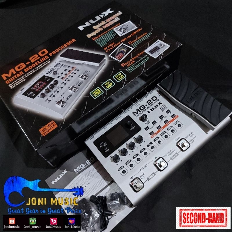 Jual Efek Gitar Nux MG 20 MG-20 MG20 | Shopee Indonesia