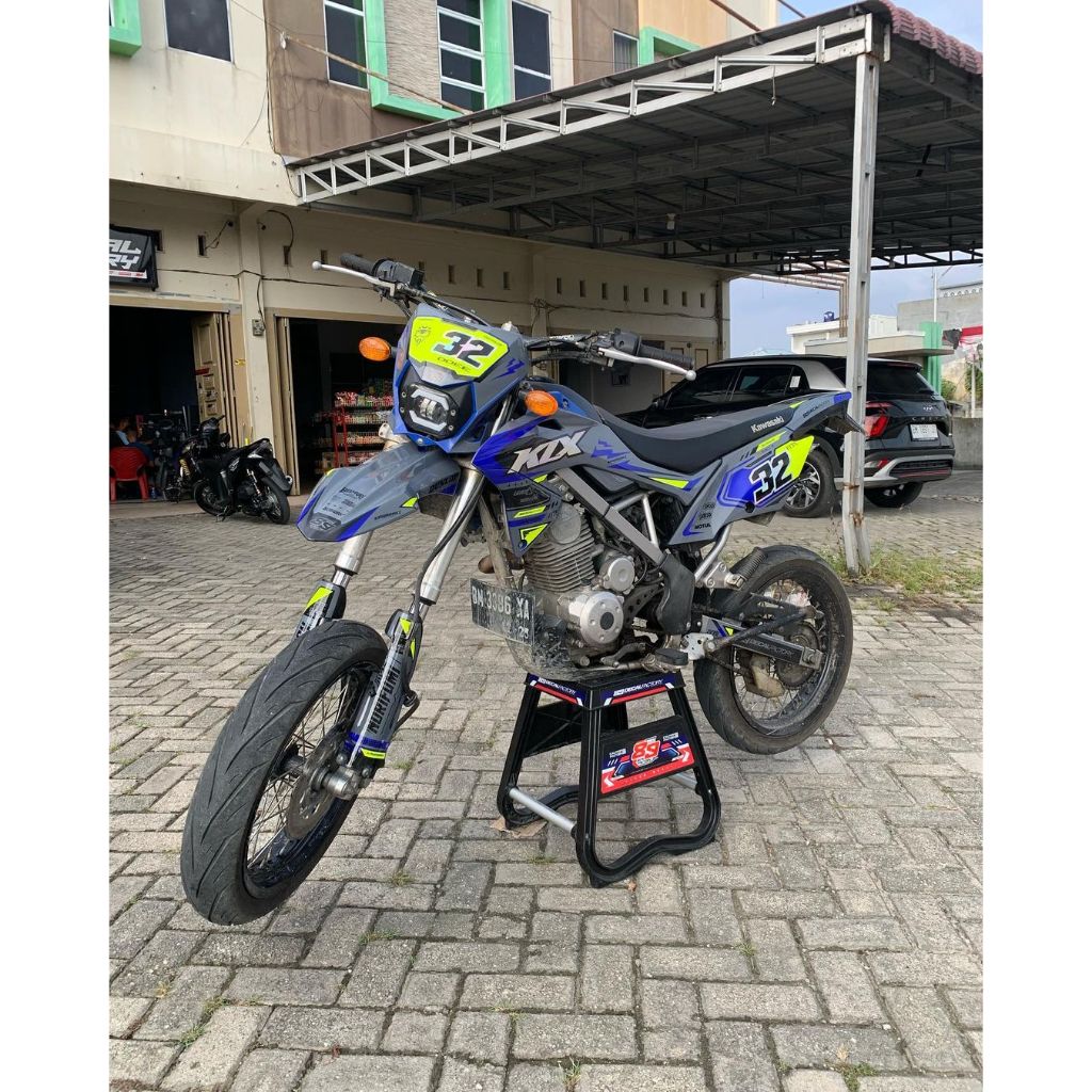 Jual Decal/Stiker KLX BF/ DTX-WR155/klx gordon/CRF full body(Bisa ganti ...
