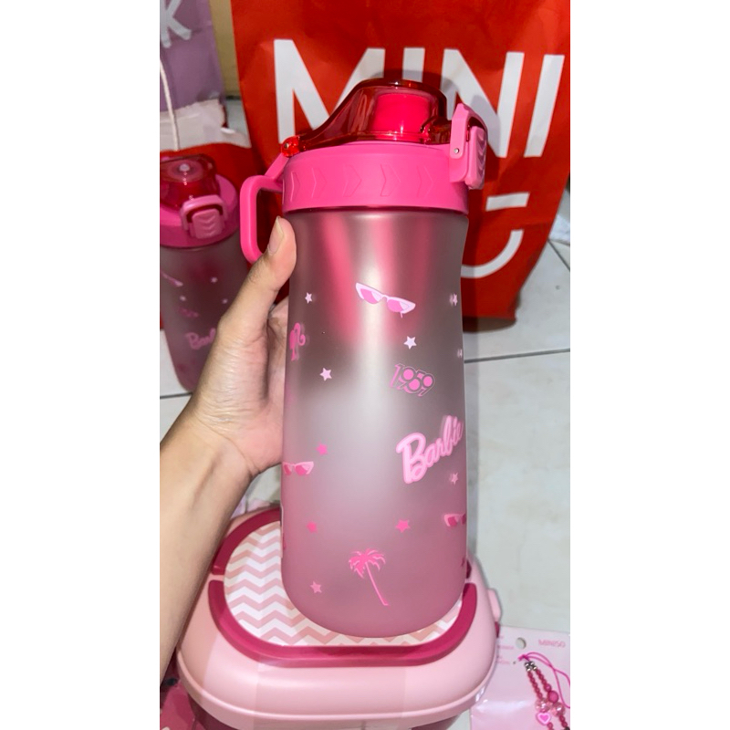 Jual TUMBLR MINISO X BARBIE 1100ML | Shopee Indonesia