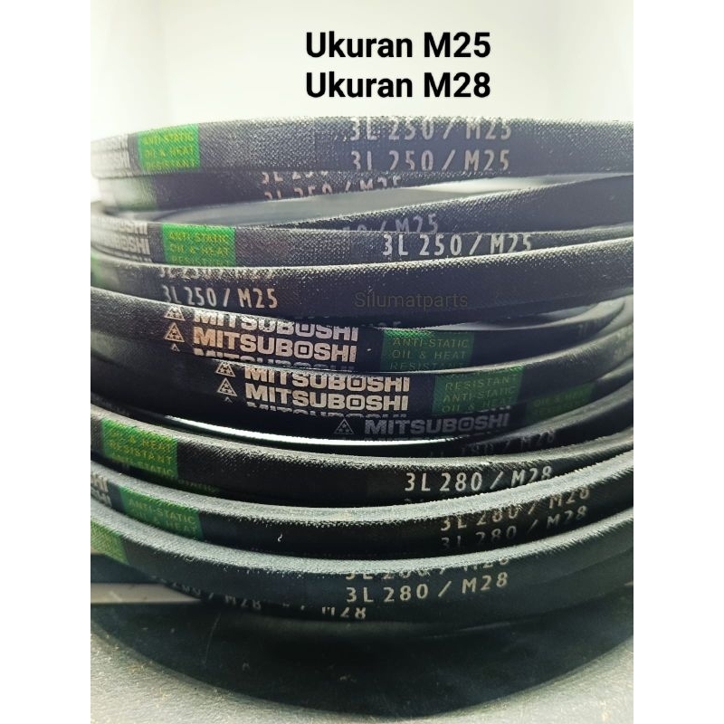 Jual VANBELT BELTING MITSUBOSHI M25 M28 / mitsuboshi tali kipas van belt Mesin cuci M25 M28 ...