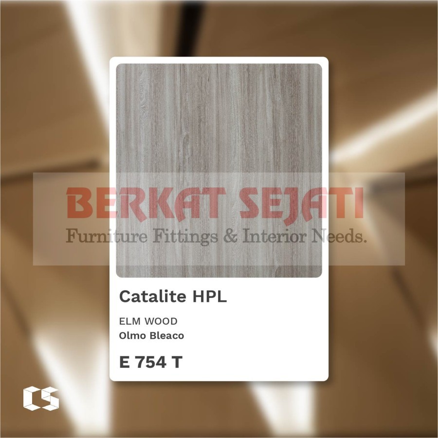 Jual E 754 T - HPL CATALITE HPL BY CS LAMINATES - WOODGRAIN | Shopee ...
