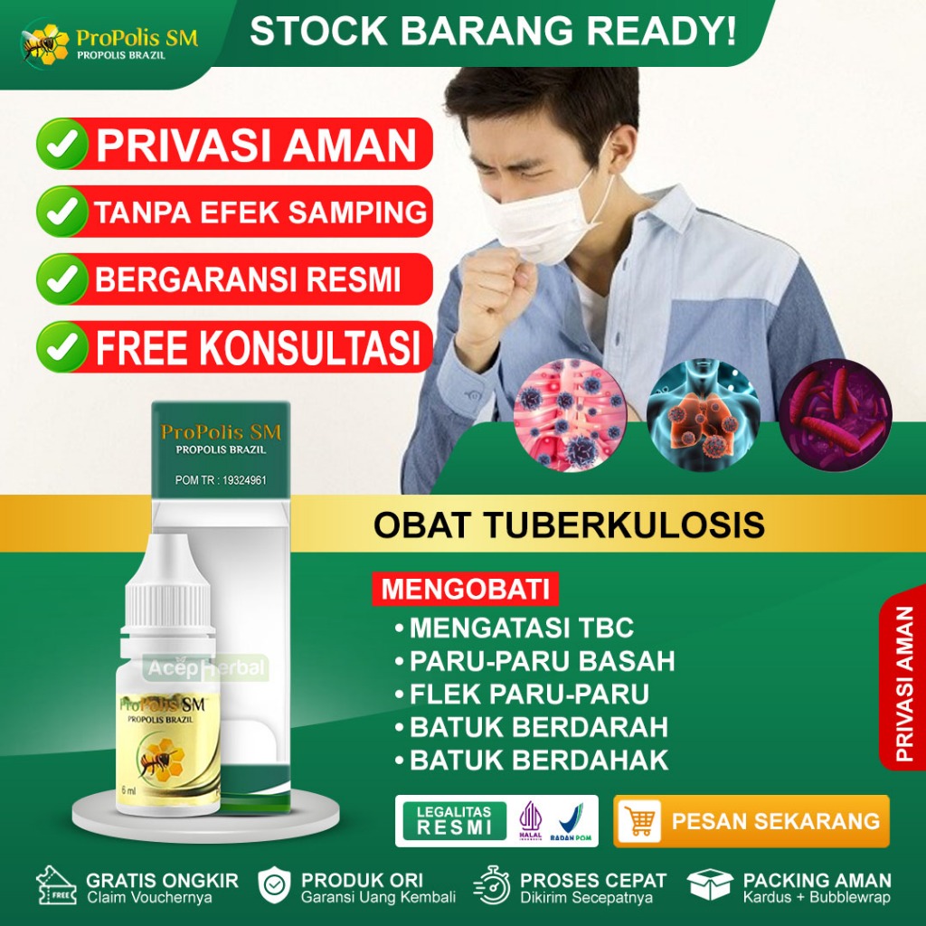 Jual Obat TBC Paru-paru Tuberkulosis Atasi Paru-paru Basah Flek Paru ...