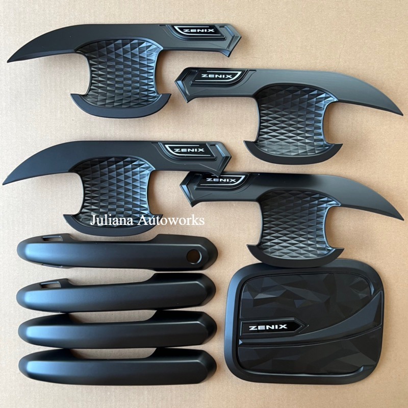 Jual Paket Outer Handle Tank Cover Bensin Innova Zenix 2022 Hitam | Shopee Indonesia