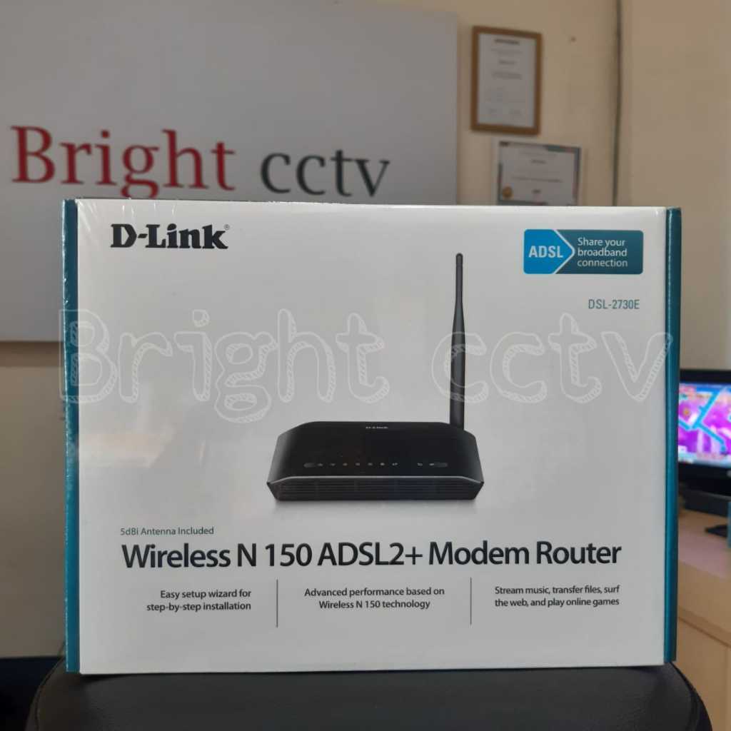 Jual DSL-2730E Wireless N 150 ADSL2+ Modem Router D-Link | Shopee Indonesia