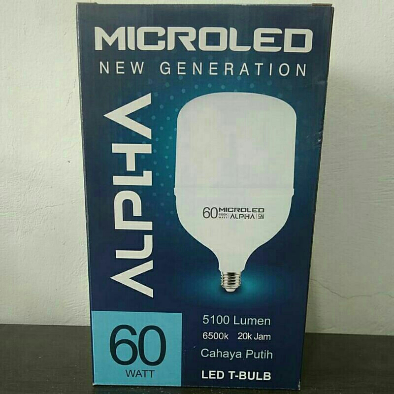 Jual Lampu LED 60w MicroLed Alpha | Shopee Indonesia