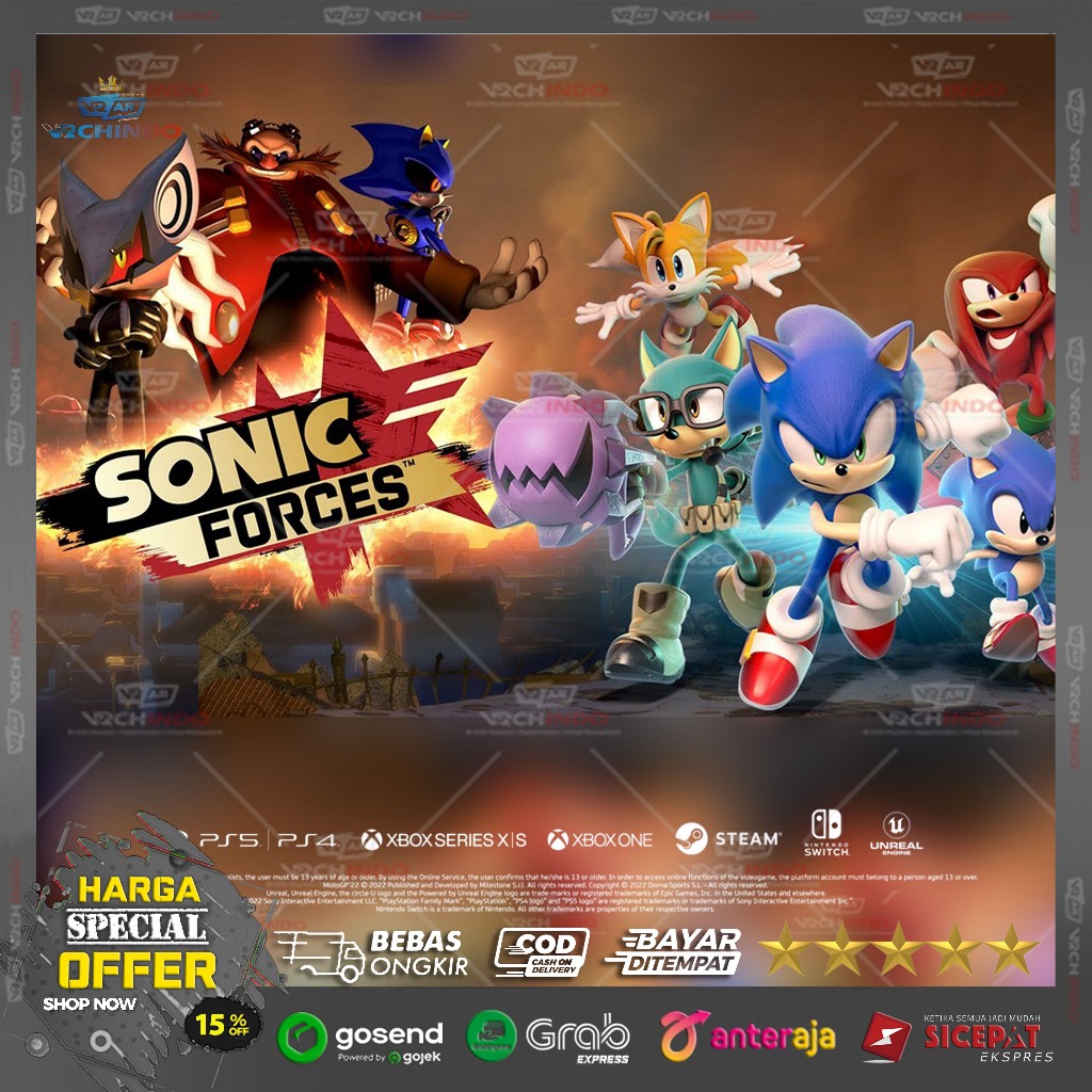 Jual Game Sonic Forces | Games for PC Komputer Dekstop / Laptop !! | Shopee Indonesia