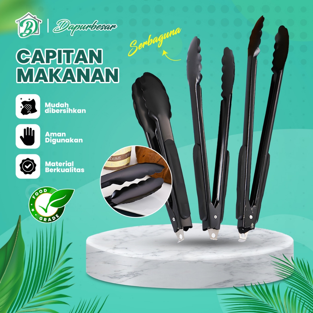 Jual Penjepit Roti Capitan Makanan Roti Alat Makan Penjepit Kue Kitchen ...