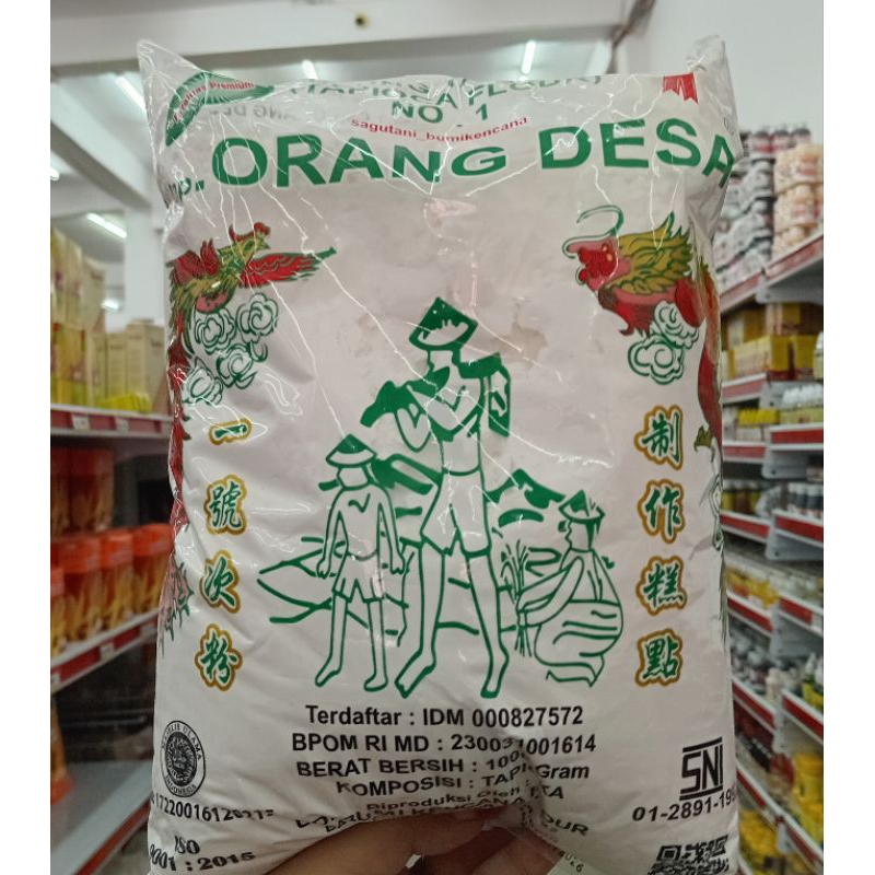 Jual Tepung tapioka cap orang desa 1kg | Shopee Indonesia