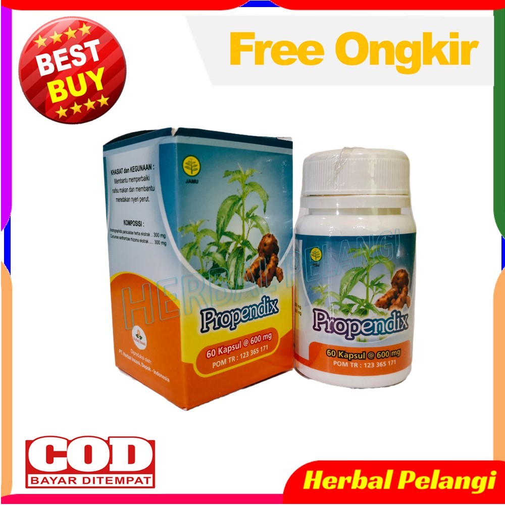 Jual ( COD ) Kapsul Propendix Herbal Insani ( Isi 60 Kapsul ) | Obat ...