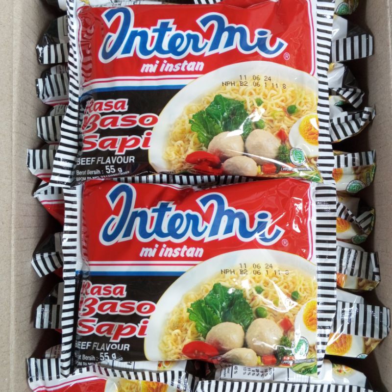 Jual MIE INTERMI - Mie Intermi Rasa Baso Sapi @55gr - Mi Intermie Murah ...
