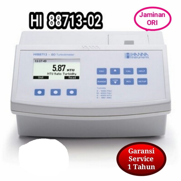 Jual Hanna instruments HI-88713-02 ISO Turbidity Meter | Shopee Indonesia
