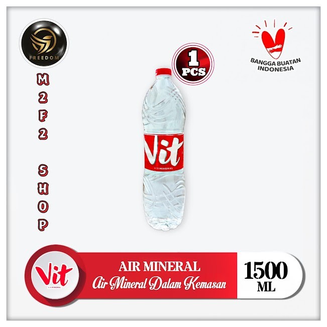 Jual Air Mineral Vit Botol Besar Plastik Pet - 1500 ml (Kemasan Satuan) | Shopee Indonesia