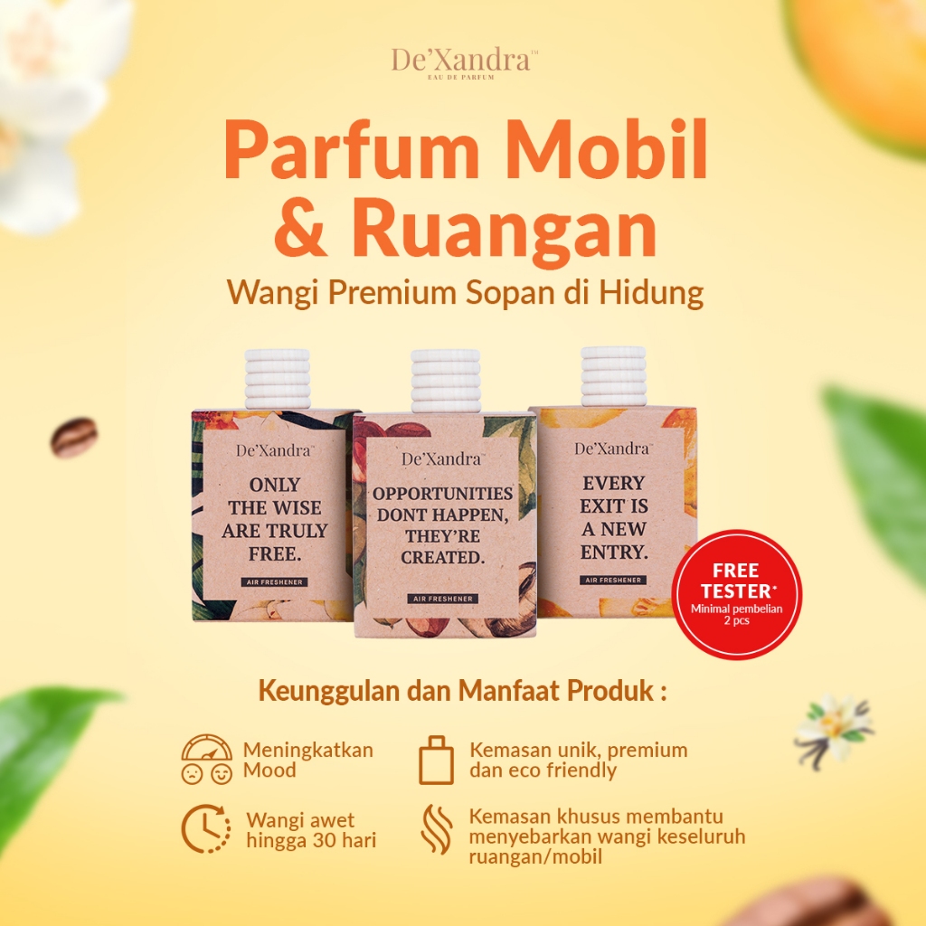 Jual Dexandra Parfum Mobil dan Pengharum Ruangan Mewah Tahan Lama ...