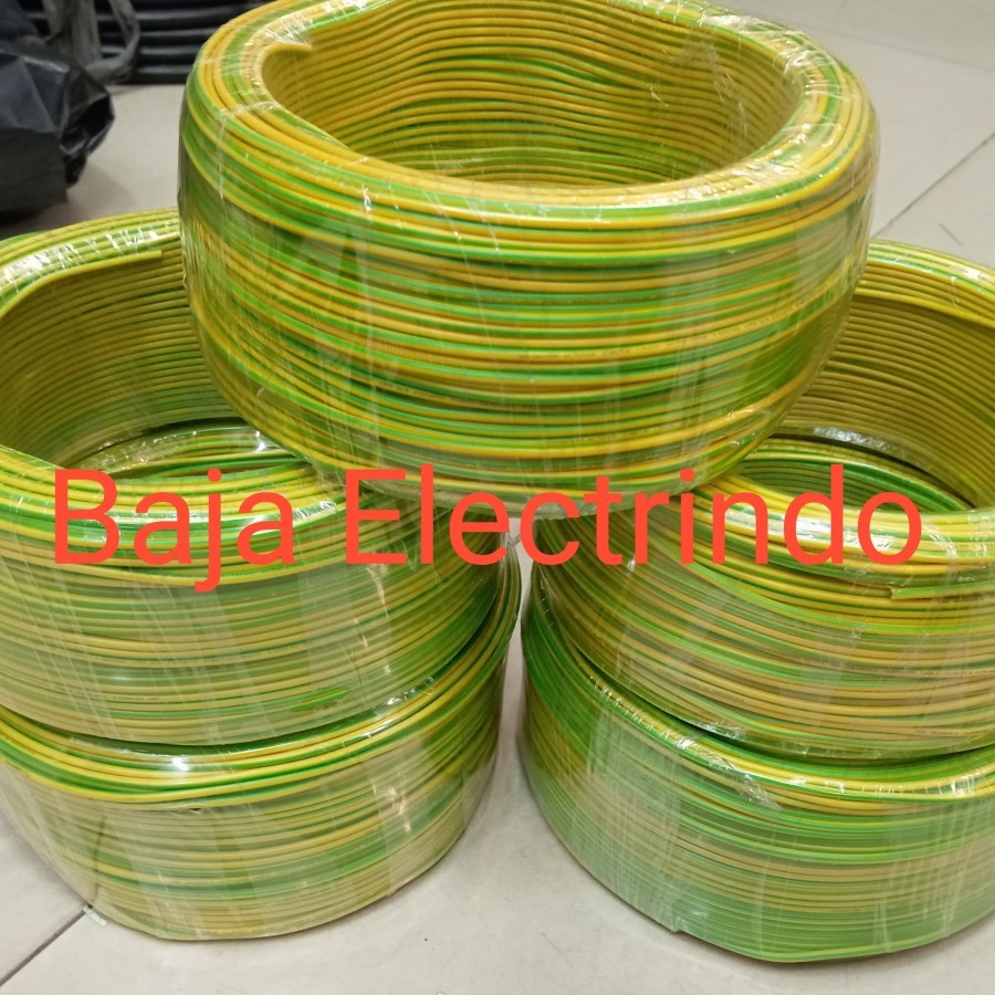 Jual Kabel Grounding Tunggal NYA 2,5mm @50M NYA 2,5 2.5MM 1X2,5MM ...