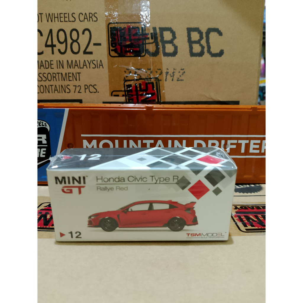 Jual MINI GT HONDA CIVIC TYPE R No. 12 SEGEL - ORIGINAL | Shopee Indonesia