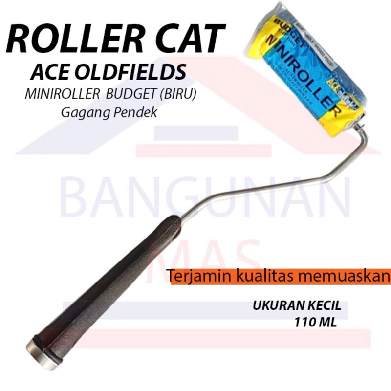 Jual ROLL ACE OLDFIELDS kecil gagang pendek / kuas roll ace kecil KAPAL ...