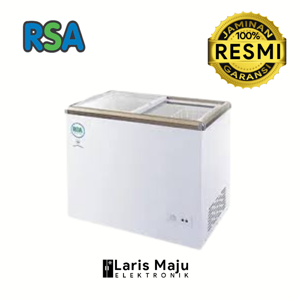 Jual RSA Chest Freezer XS 200 Sliding - Kapasitas 200 Liter Daya 159 ...