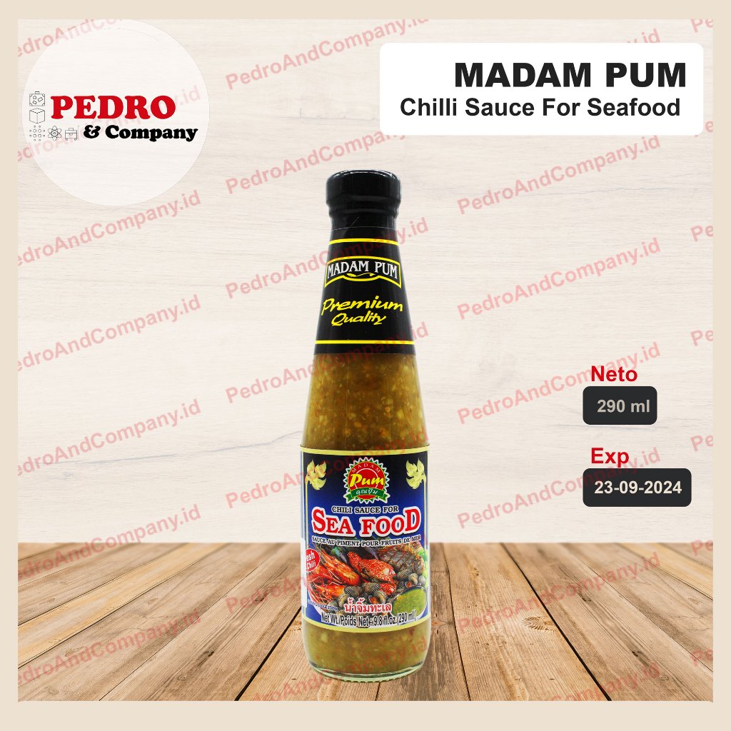 Jual Madam pum seafood sauce thailand 290 ml - chili sauce for sea food ...
