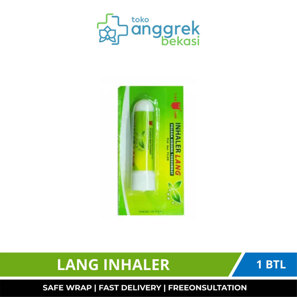 Jual LANG INHALER/INHALER CAP LANG/UNTUK HIDUNG TERSUMBAT KARENA PILEK ...