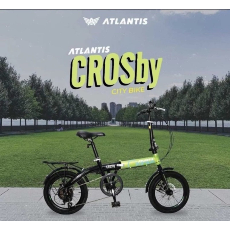 Jual SEPEDA LIPAT ATLANTIS REMAJA DEWASA 16 20 INCH FOLDING BIKE ...