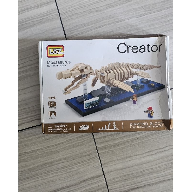 Jual bricks mosasaurus dino | Shopee Indonesia