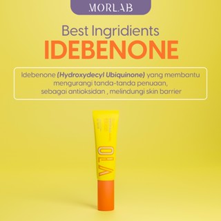 Jual MORLAB V10 VITAMIN TONE UP CREAM WITH IDEBENONE | Shopee Indonesia