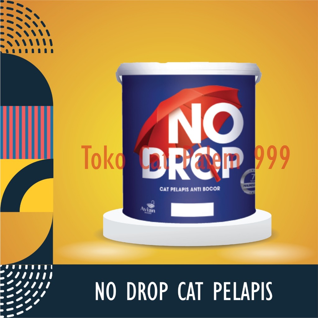 Jual NO DROP GALON 1KG 1 KG WARNA CAT PELAPIS ANTI BOCOR NODROP | Shopee Indonesia