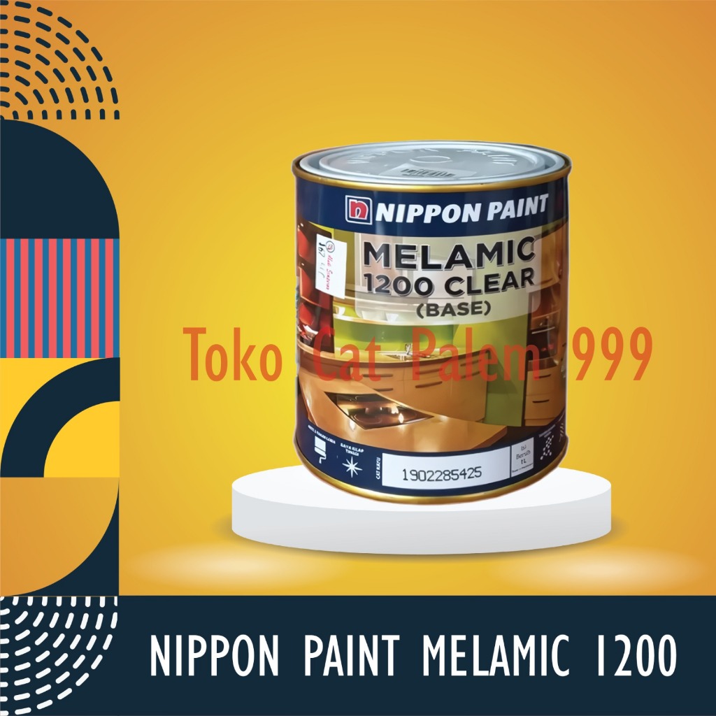 Jual NIPPON MELAMIC CLEAR 1200 & MATT CLEAR 1250 VERNIS KAYU 20 LITER ...